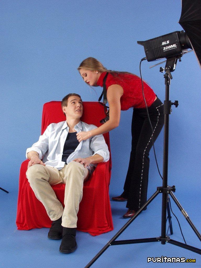 La Fotografa Se Tira Al Modelo 